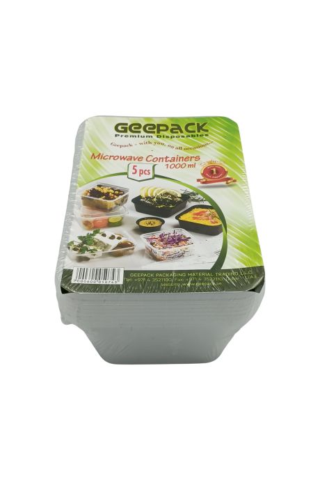 MICROWAVE CONTAINER 100ML-5PC